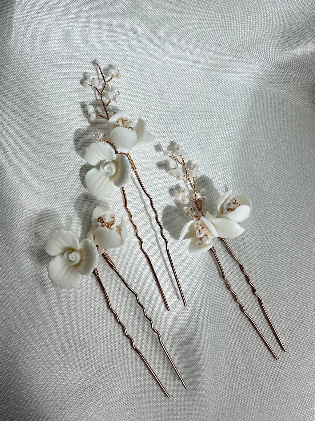 Codi - Trio Pearl Hair Pins – The Dress House