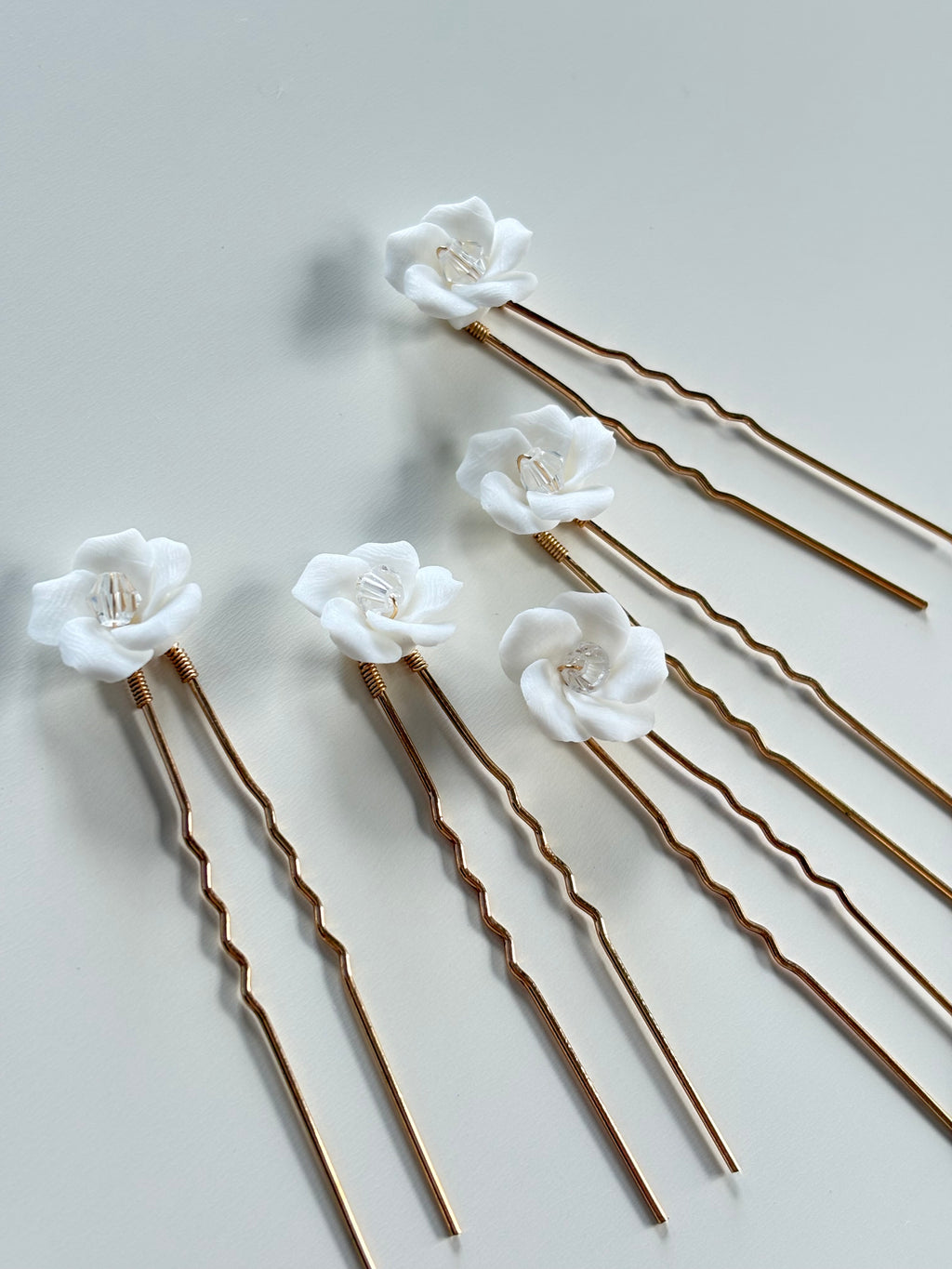 Eden - Ceramic Ivory Hair Pins – The Dress House