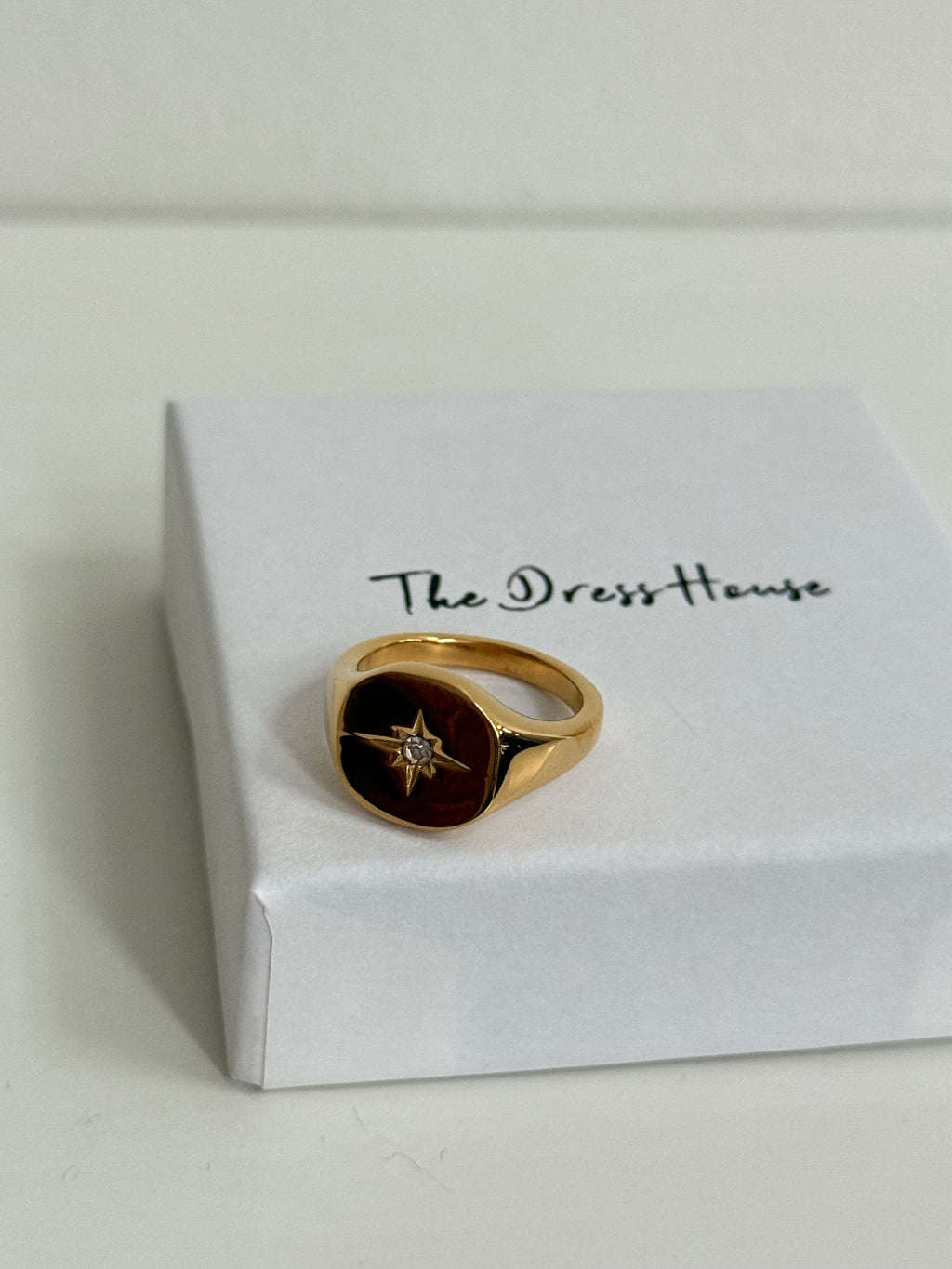 Eden - Gold Star Ring – The Dress House