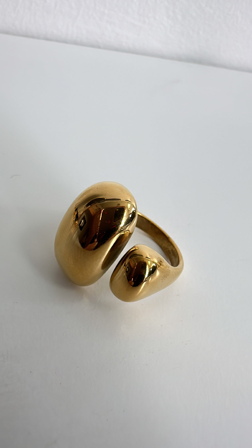 Annie - Gold Adjustable Ring – The Dress House