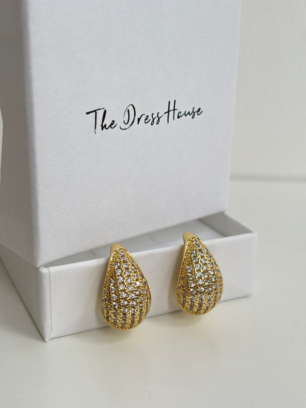 Alsa - Gold Earring – The Dress House